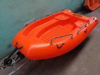 Plastic Rescue Boat 15 Seater, Sports Equipment, Sports & Games, Water ...