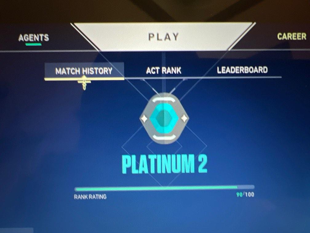 Platinum 2 Ranked Currently Prism 3 Axe ALL AGENTS UNLOCKED Valorant ...