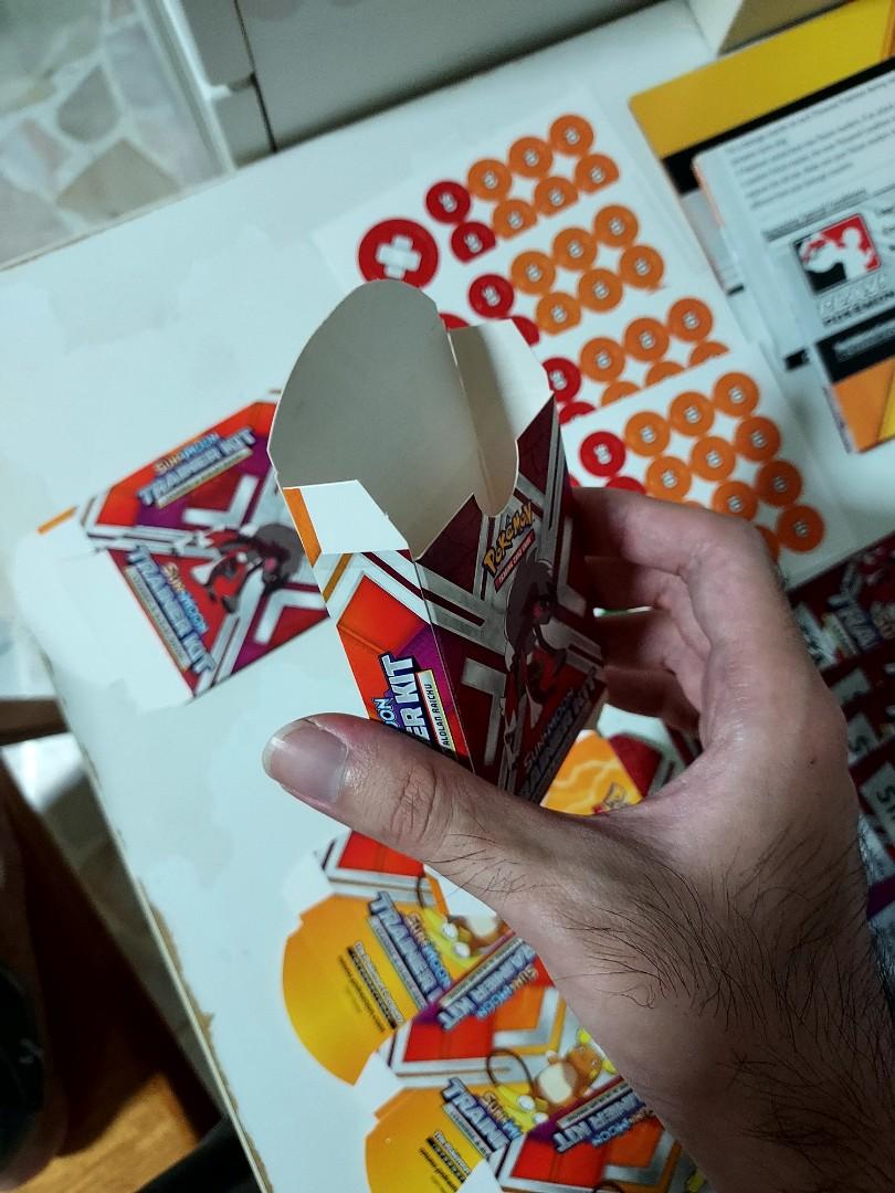Pokemon paper playmat deck box damage counter for the card game bundle ...