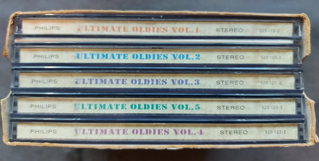 PoLyGram．ULTiMATE OLDiES 原唱 精選 五 CD box set (94年 舊版, 連紙套) dusty ...