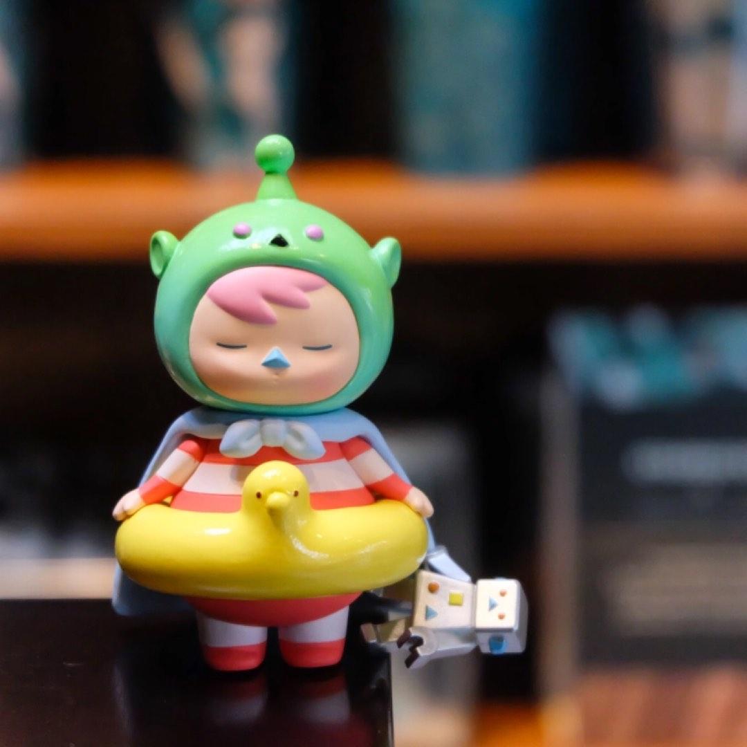 POP MART Pucky Sleeping Babies Alien, Teddy Bear, Bunny, Hobbies & Toys ...