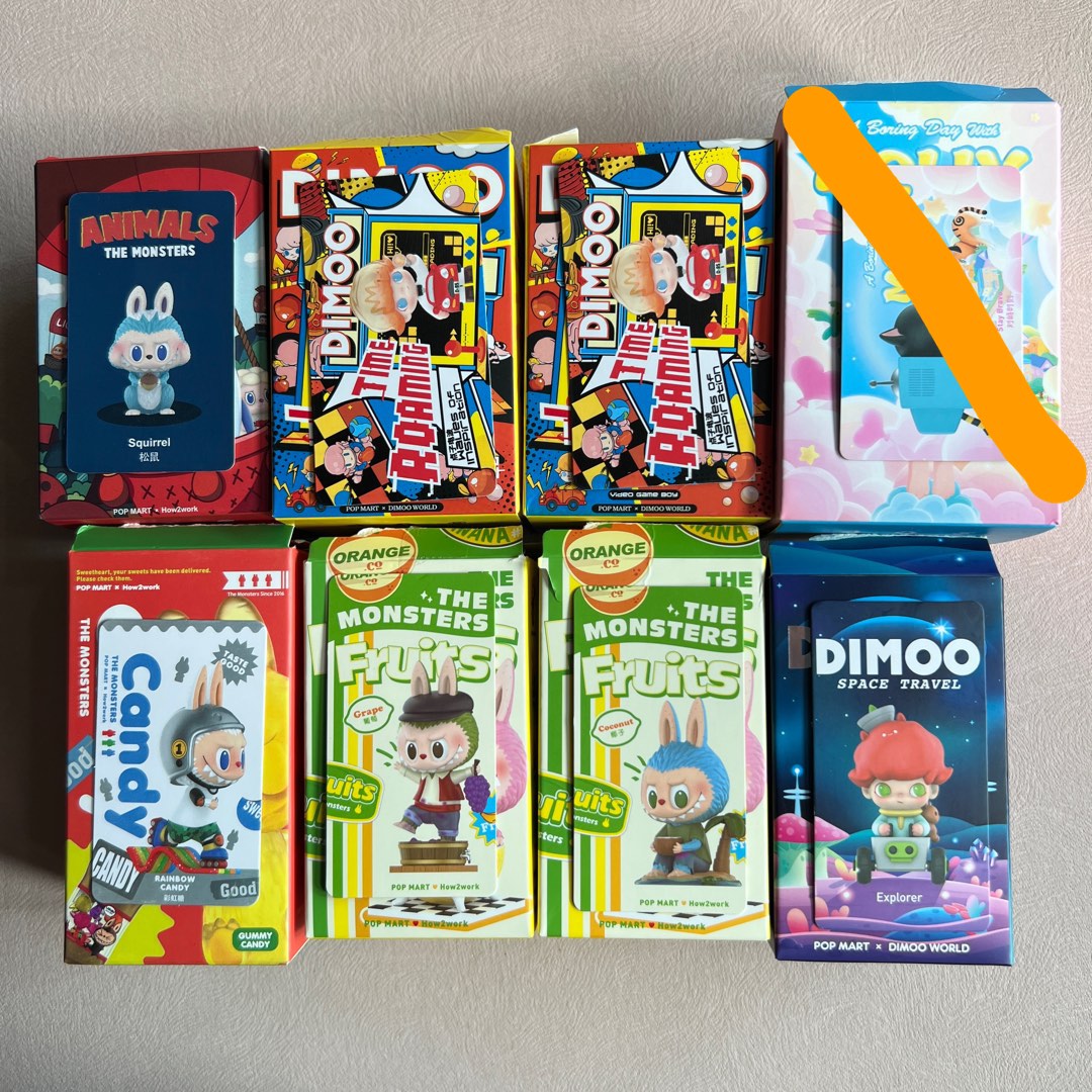 Popmart Labubu Dimoo Molly, Hobbies & Toys, Toys & Games on Carousell