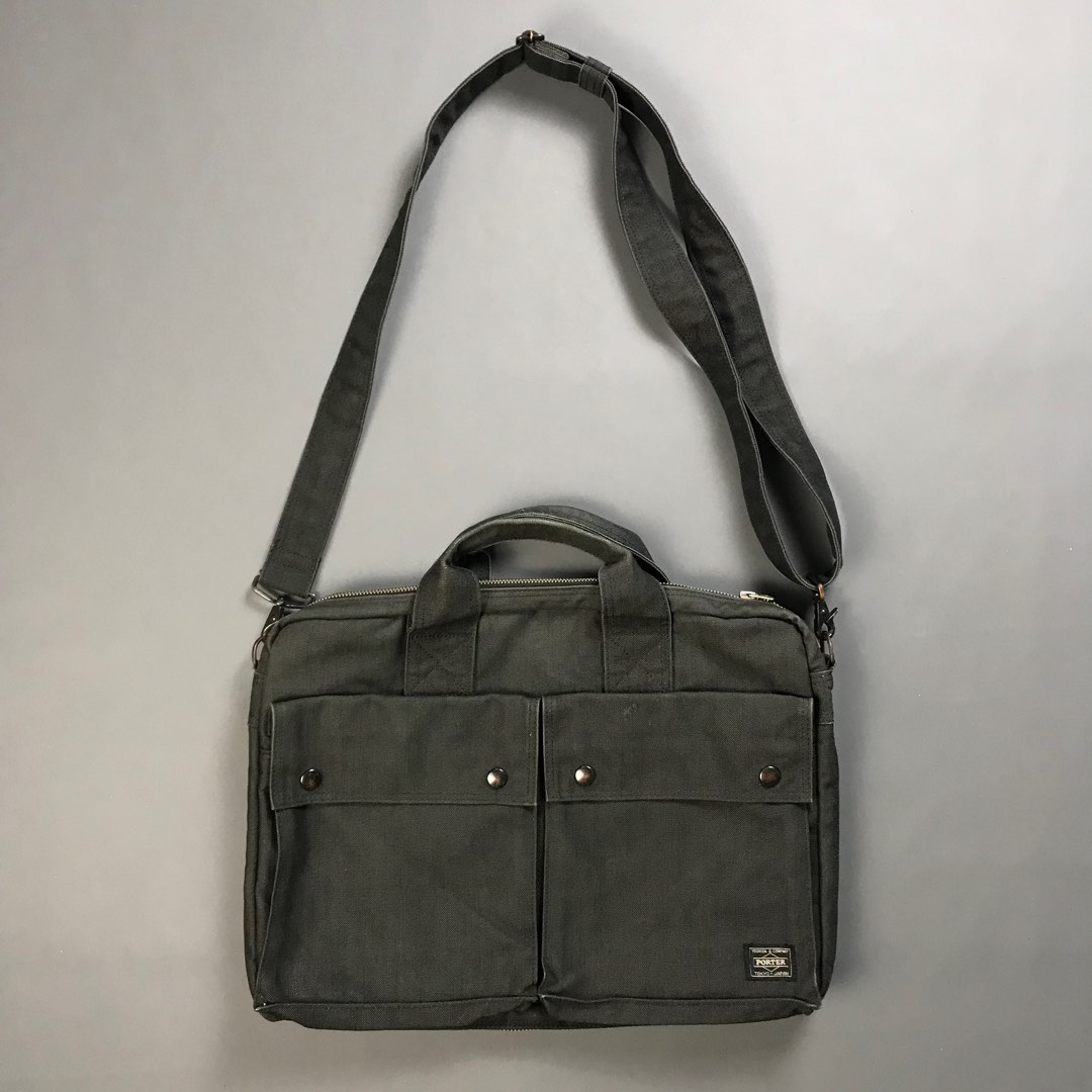 Porter Yoshida Japan - Office Canvass Bag, Men's Fashion, Bags, Sling Bags on Carousell