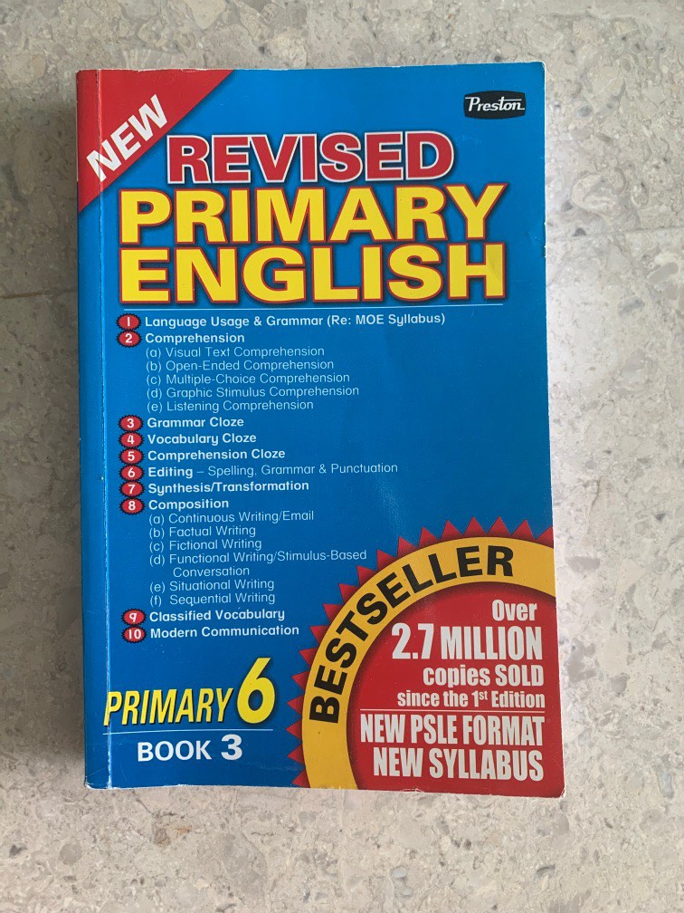 Preston Revised Primary English Primary 6, Hobbies & Toys, Books ...