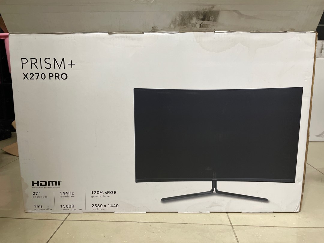 Prism+ X270 pro 2k 27inch monitor gaming pc / gaming monitor ...