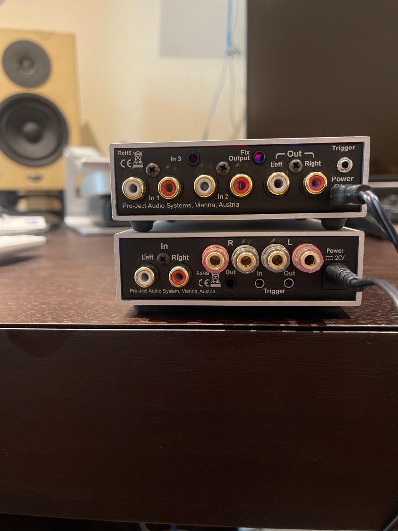 Pro-Ject Pre Box S2 Analogue and Amp Box S2, Audio, Soundbars, Speakers ...
