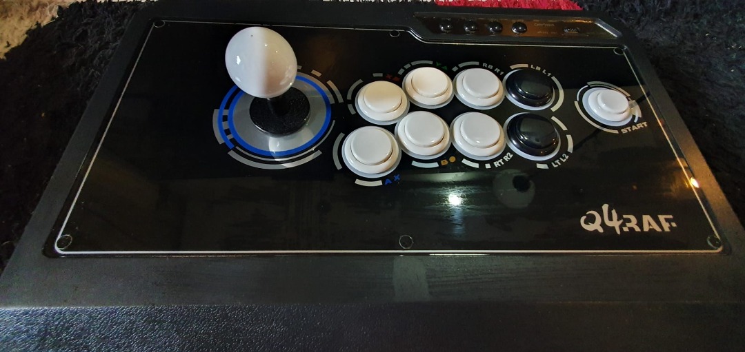 Qanba Q4 RAF Black Arcade Joystick, Computers & Tech, Parts ...