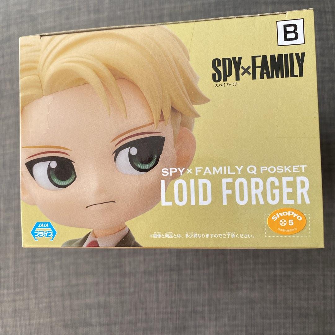 Qposket Spy x Family Loid Forger Type B, 興趣及遊戲, 玩具 & 遊戲類 - Carousell