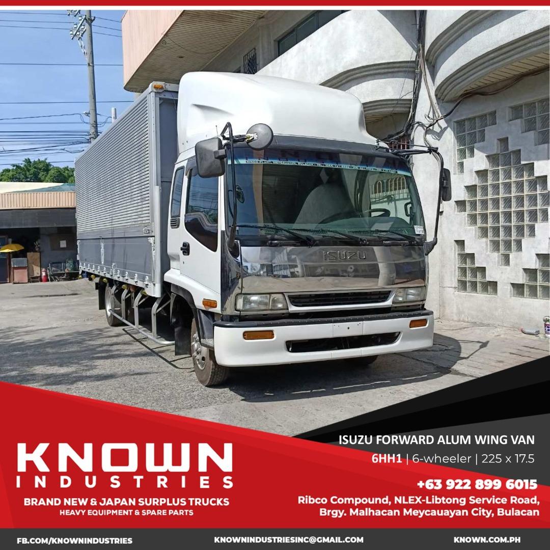 QUALITY JAPAN ISUZU FORWARD ALUMINUM WING VAN TRUCK, Special Vehicles ...