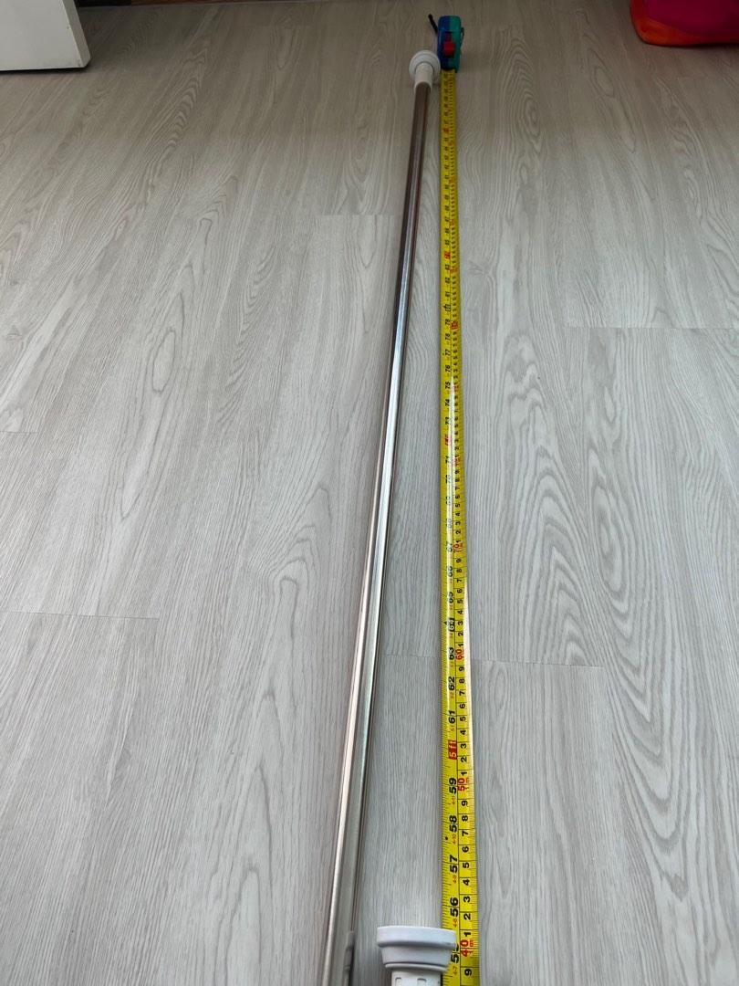 Stainless Steel adjustable Tension Rod with no drill required ...