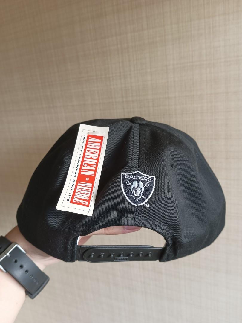 Raiders triangle american needle vintage cap, Men's Fashion, Watches ...