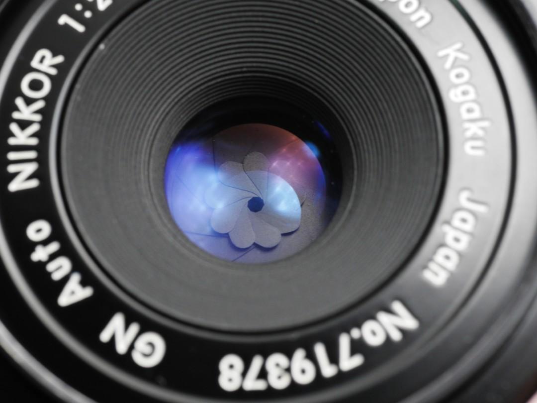 [RARE] Nippon Kogaku GN Auto Nikkor 45mm F2.8 Pancake Lens, Photography ...