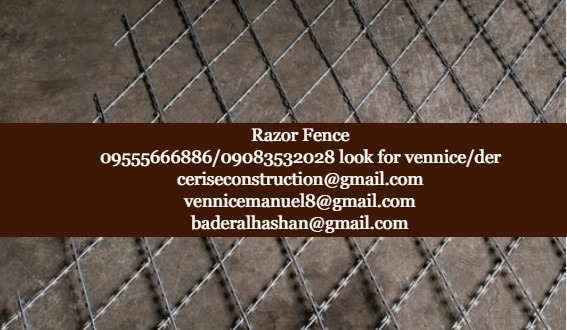 Razor Fence, Commercial & Industrial, Construction Tools & Equipment on ...