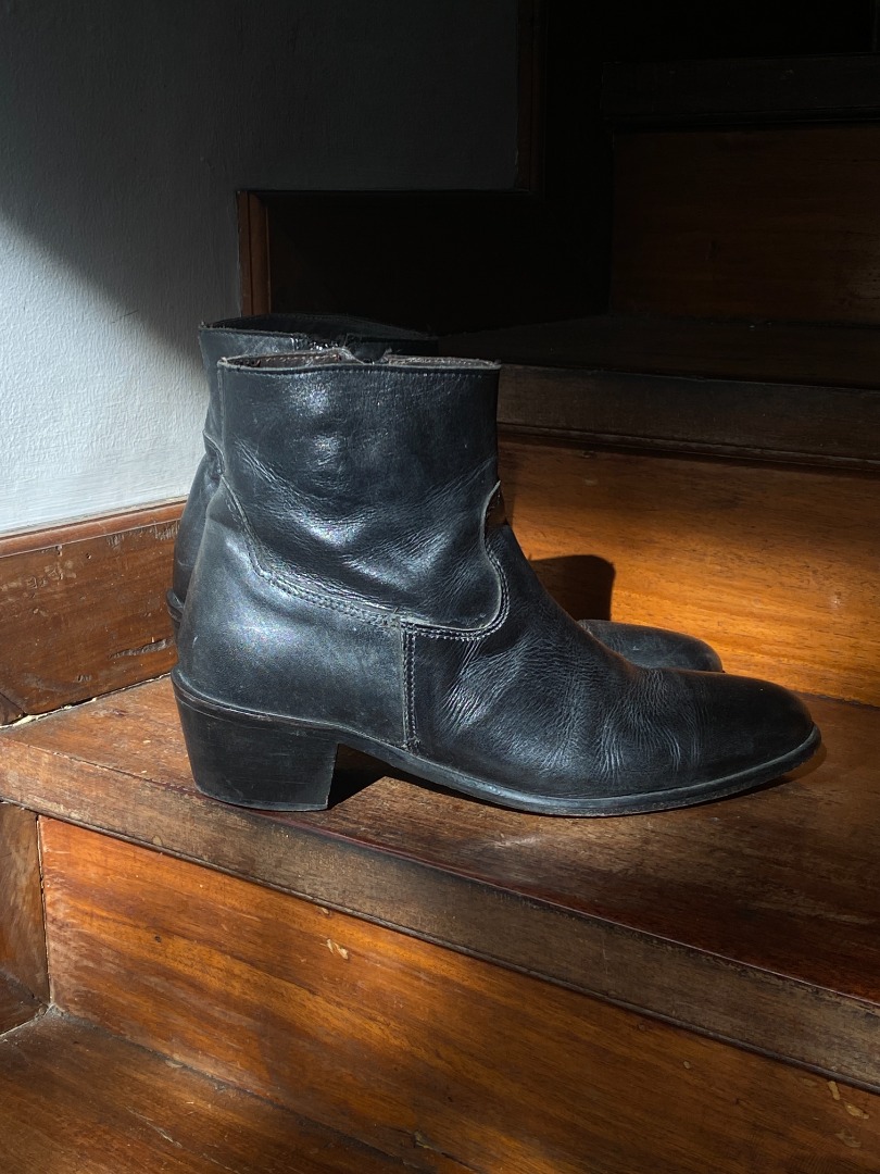 Real leather Italian boots, Women's Fashion, Footwear, Boots on Carousell