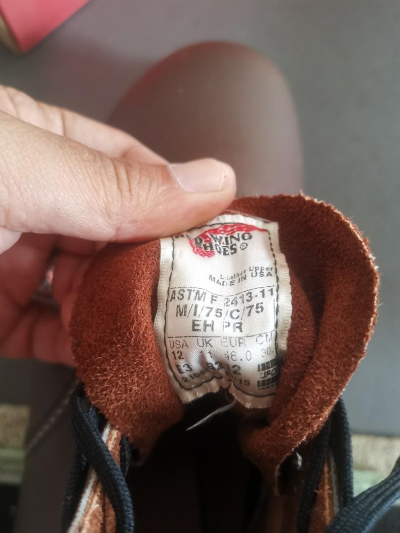 Authentic Red Wing shoe, Men's Fashion, Footwear, Boots on Carousell