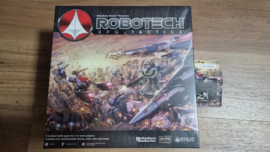 Robotech RPG Tactics boardgame (Rare), Hobbies & Toys, Toys & Games on ...