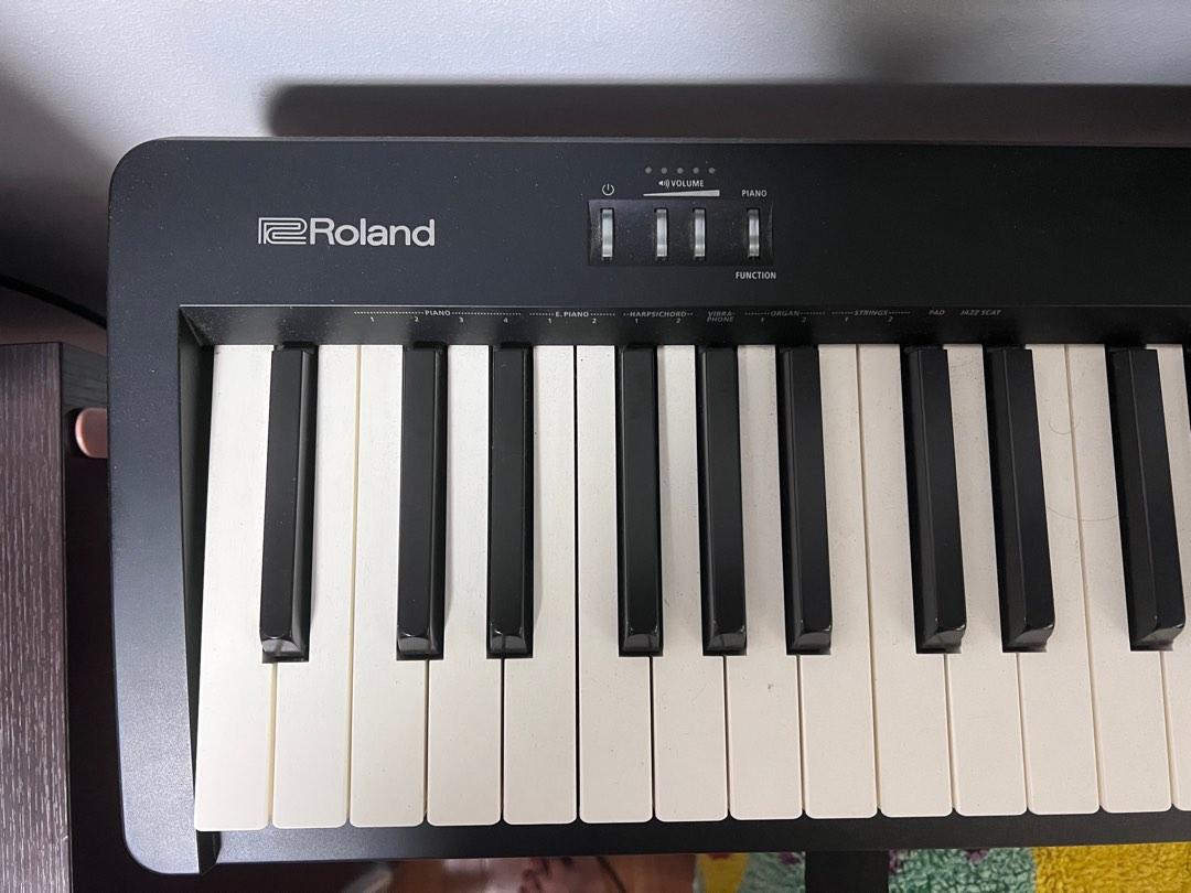 Roland electrical keyboard with weighted keys, Hobbies & Toys, Music ...