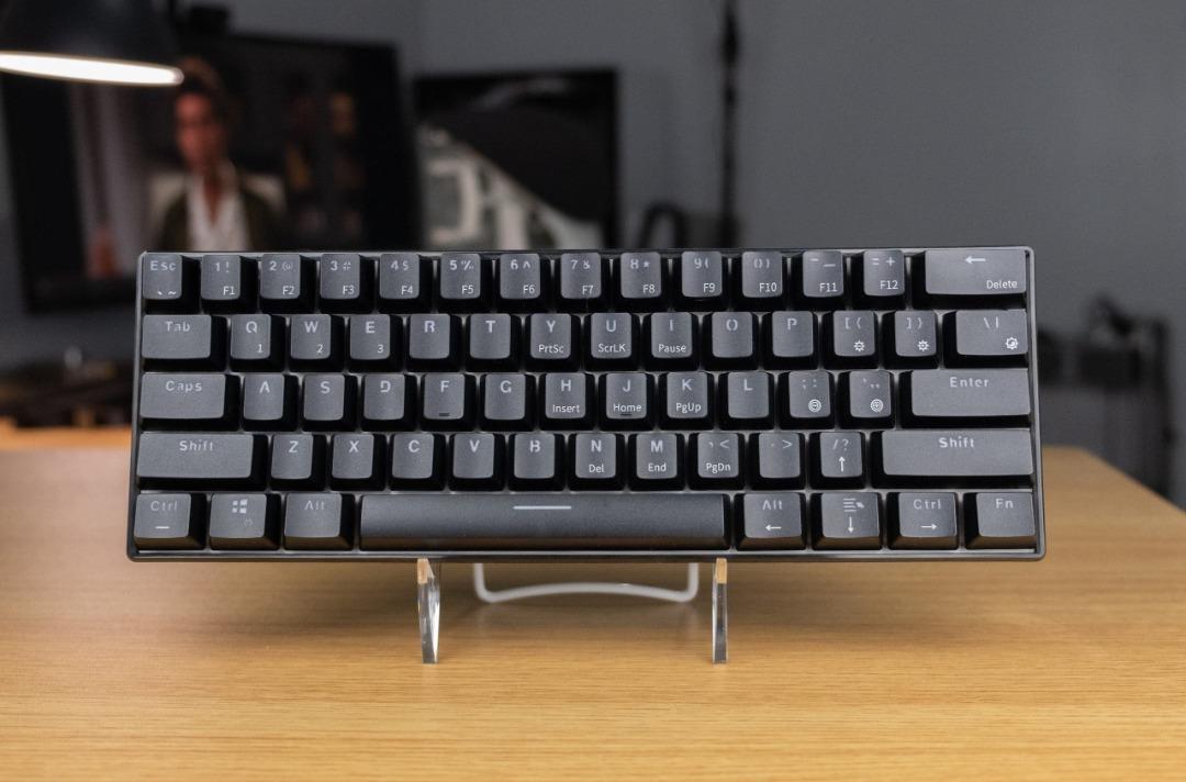 ROYAL KLUDGE RK61 Mechanical Keyboard TKL 61 Keys Wireless Bluetooth ...