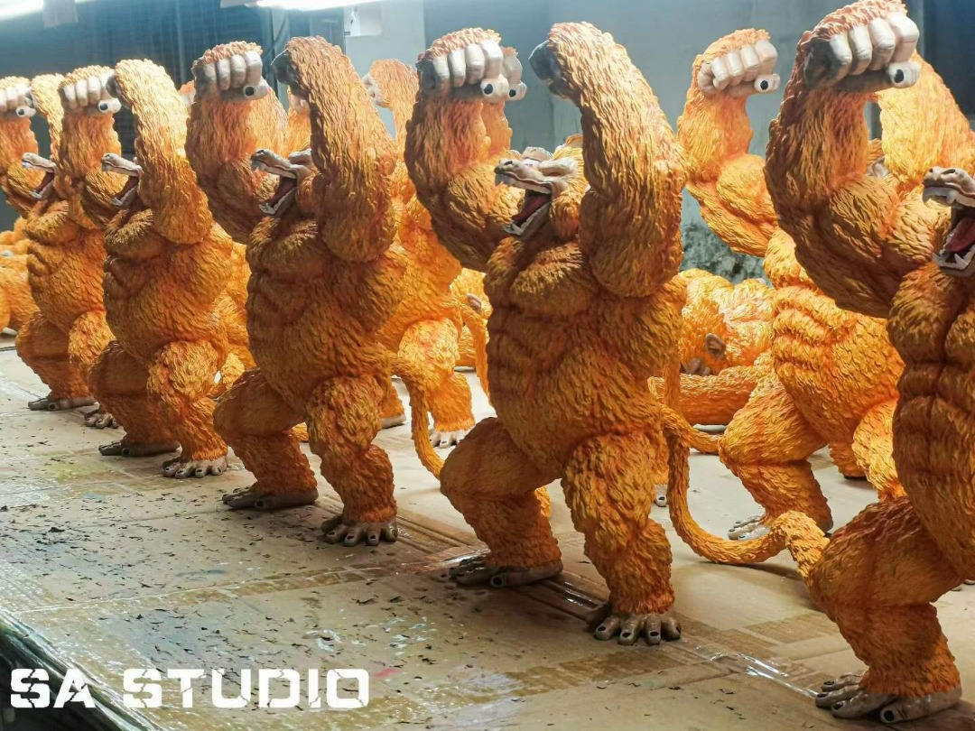 SA Studio - Ozaru Series - Gold Ozaru, Hobbies & Toys, Toys & Games on Carousell