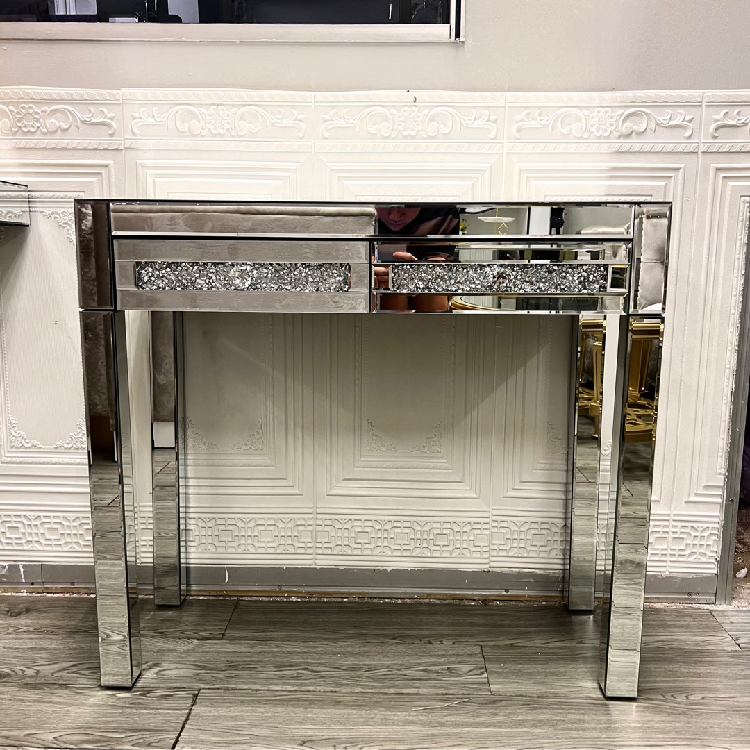 SALE CLEARANCE Modern Sleek Vanity/Study Table, Furniture & Home Living ...