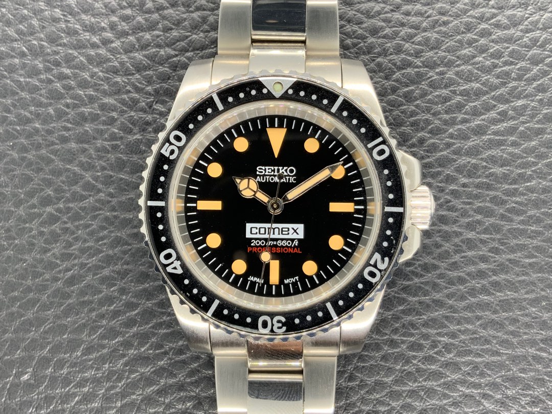 Seiko Comex 5514 Mod Maxi Case, Luxury, Watches on Carousell