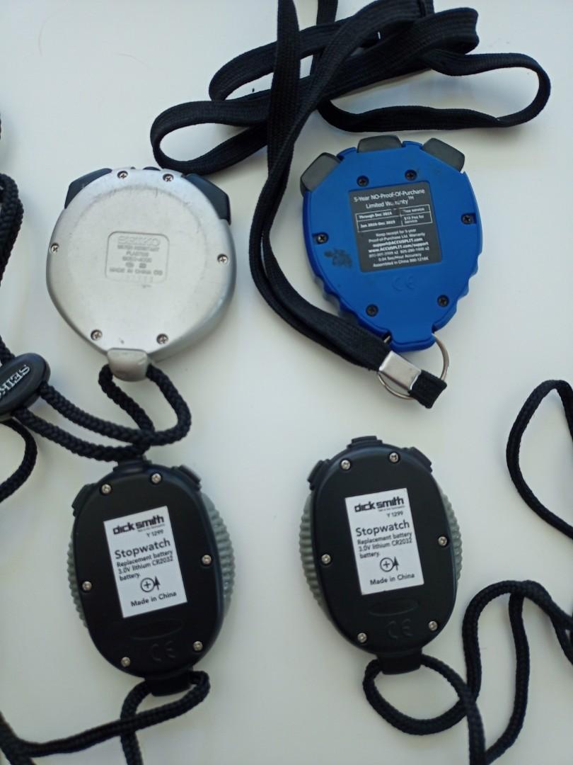 Seiko interval timer plus three stop watches, Men's Fashion, Watches ...