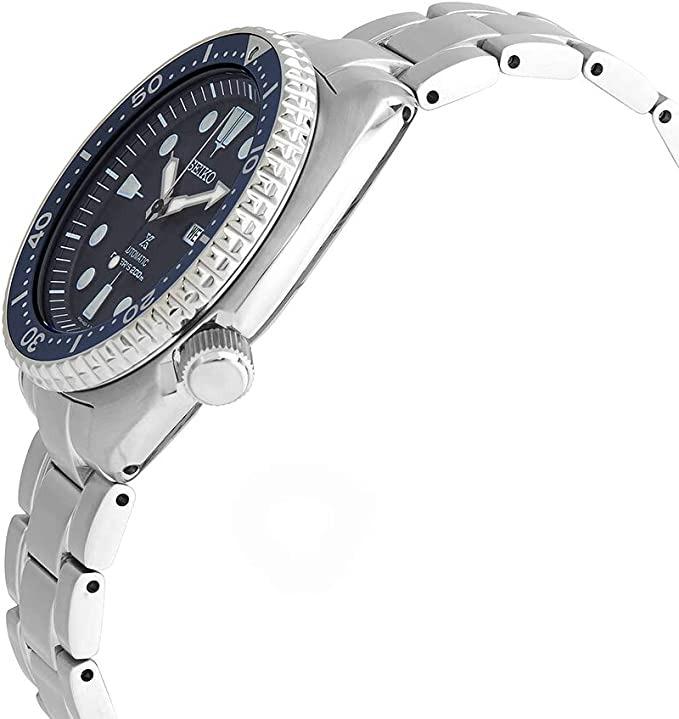 Seiko Prospex Blue Dial Turtle Stainless Steel Automatic Watch SRPE89 ...