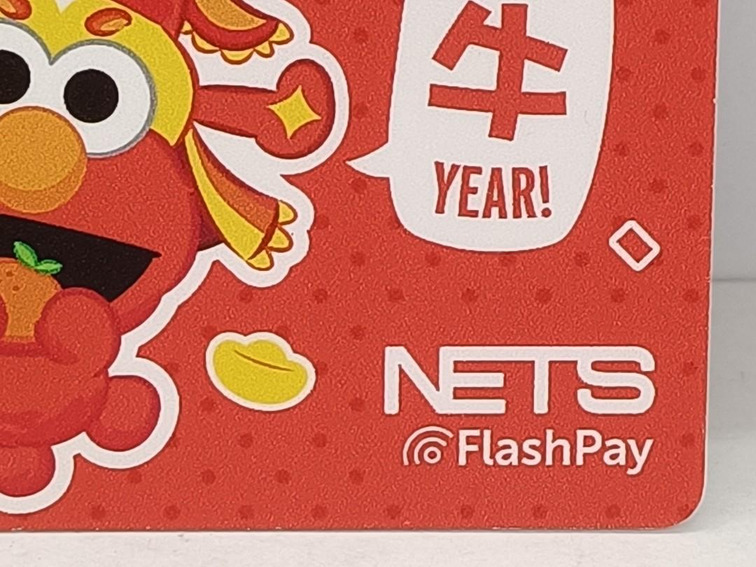 Sesame Street Elmo Nets Flashpay Card, Hobbies & Toys, Travel, Travel Essentials & Accessories ...
