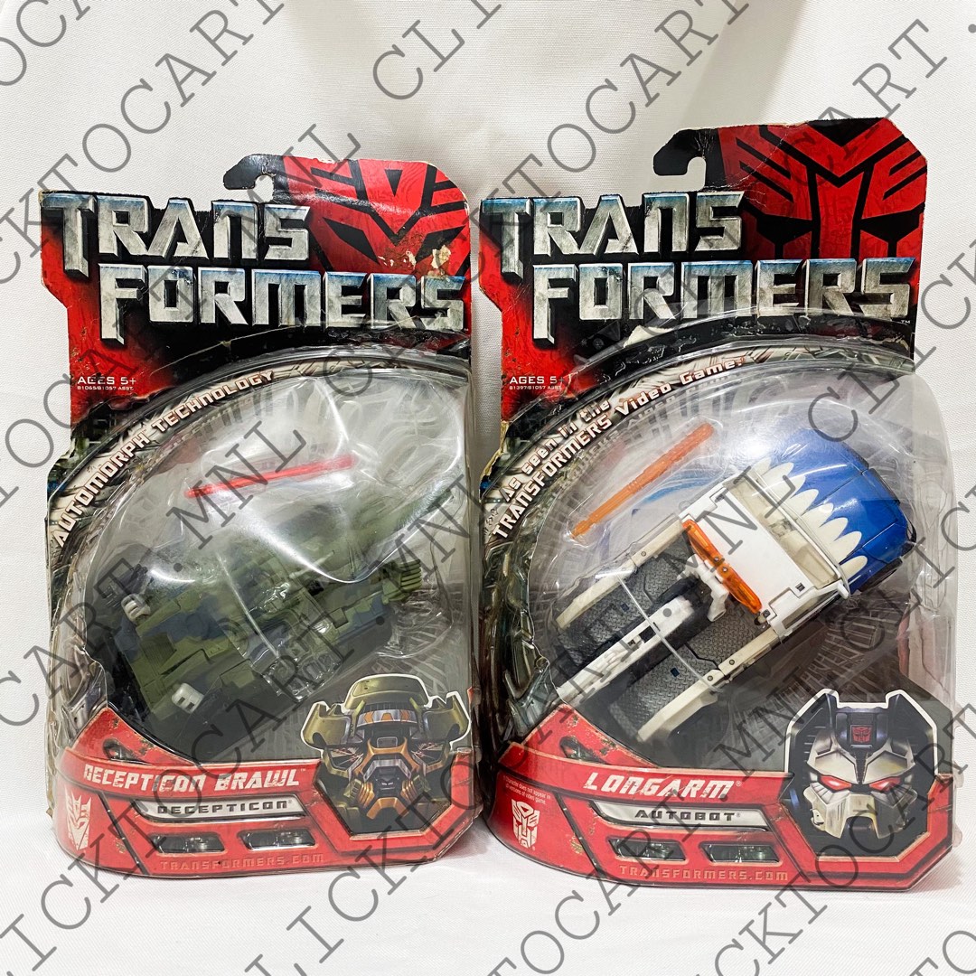 Christmas Sale 🎄🎄SET OF 2 Decepticon Brawl & Autobot Longarm ...