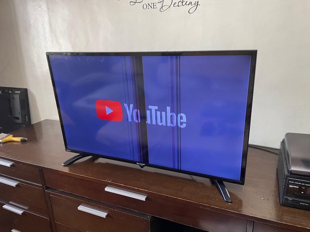 Sharp Aquos 40" LED Backlight TV with lines on screen, TV & Home Appliances, TV & Entertainment ...