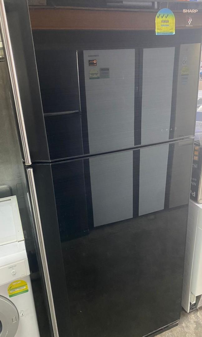 Big Sharp refrigerator , fridge freezer cooler energy saving., TV ...