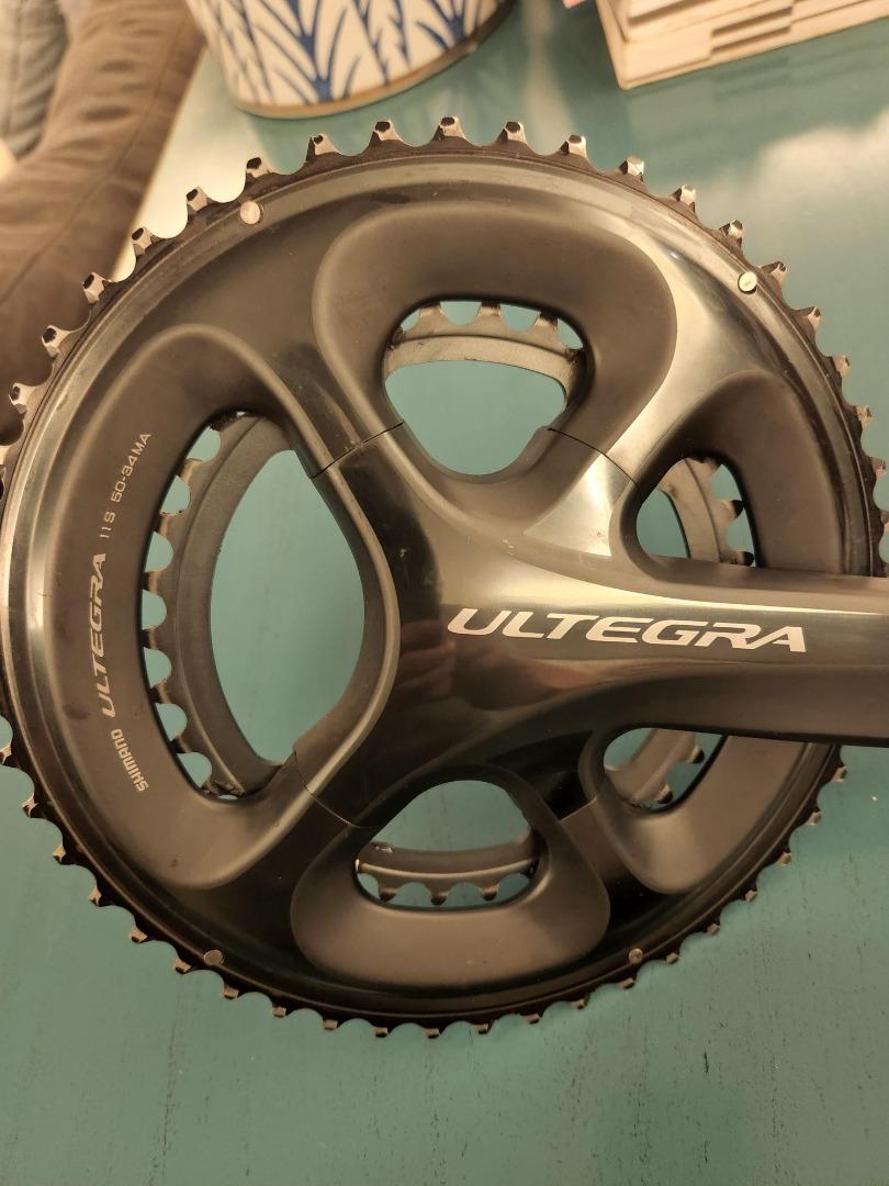 Shimano Ultegra R6800 Crankset 50-34 (172.5), Sports Equipment ...
