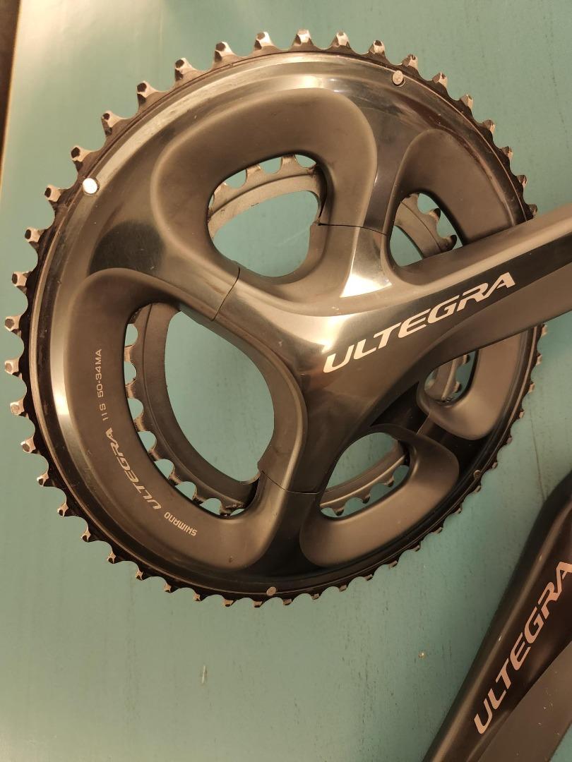 Shimano Ultegra R6800 Crankset 50-34 (172.5), Sports Equipment ...