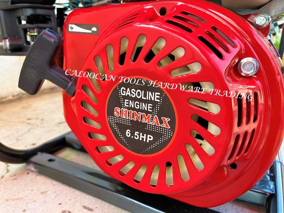 SHINMAX Industrial 6.5HP 2"x2" Gasoline Engine Water Pump Set (WP20-168F), Commercial ...