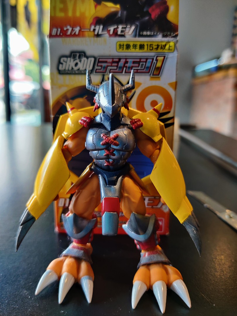 Shodo Wargreymon, Hobbies & Toys, Toys & Games on Carousell