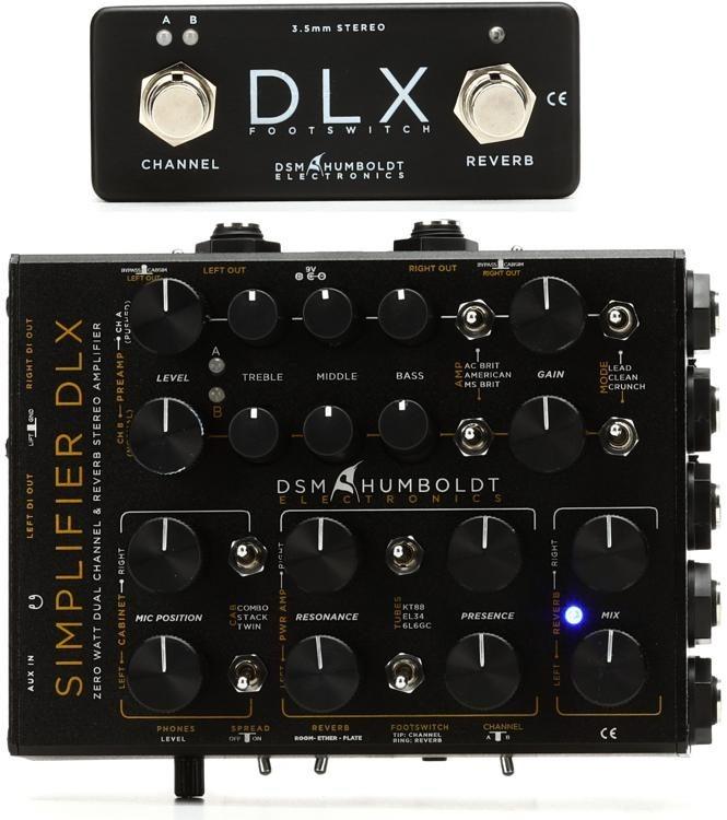 Simplifier DLX by DSM & Humboldt - ZERO WATT DUAL CHANNEL & REVERB ...