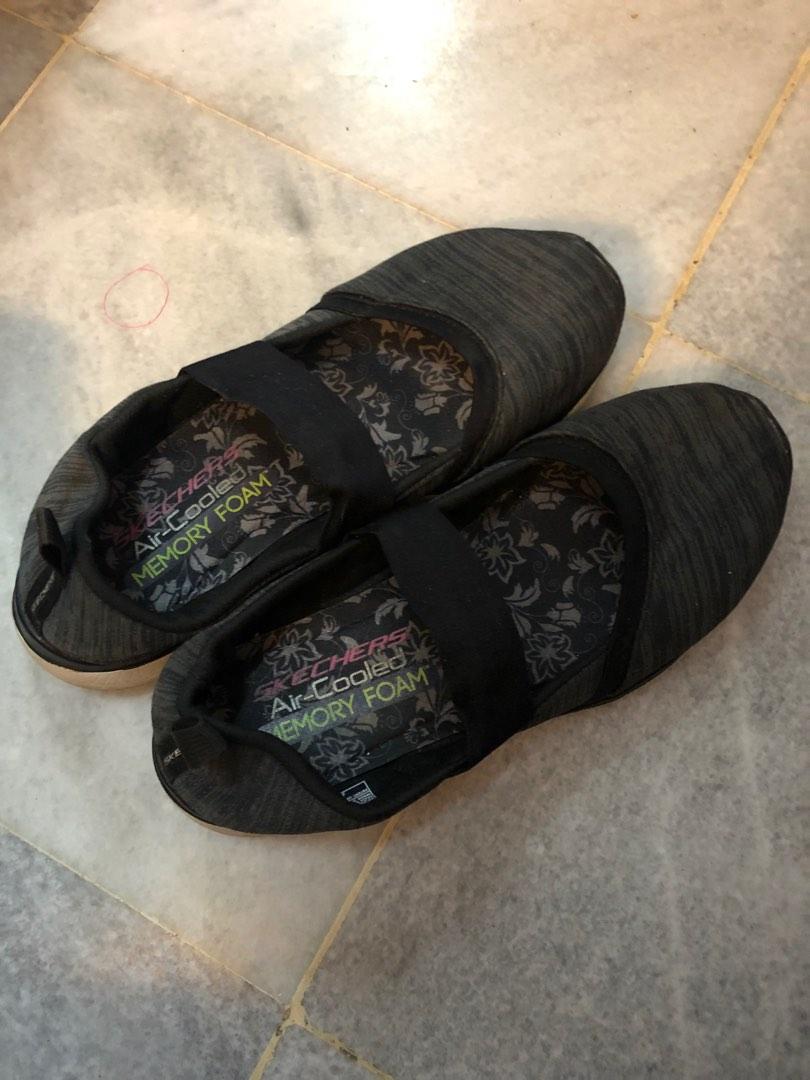 skechers air-cooled memory form, Women's Fashion, Footwear, Sneakers on ...