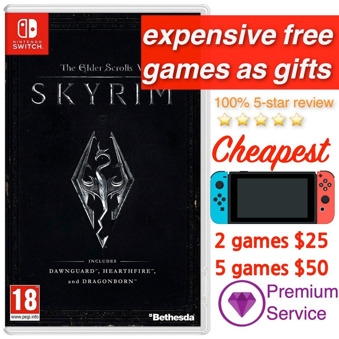 skyrim switch, Video Gaming, Video Games, Nintendo on Carousell