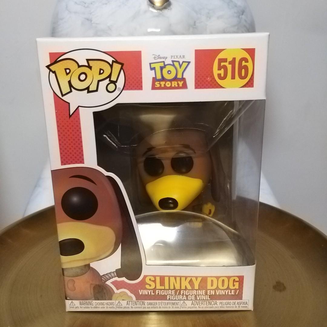 Slinky Dog Funko Pop Toy Story, 興趣及遊戲, 玩具 & 遊戲類 - Carousell