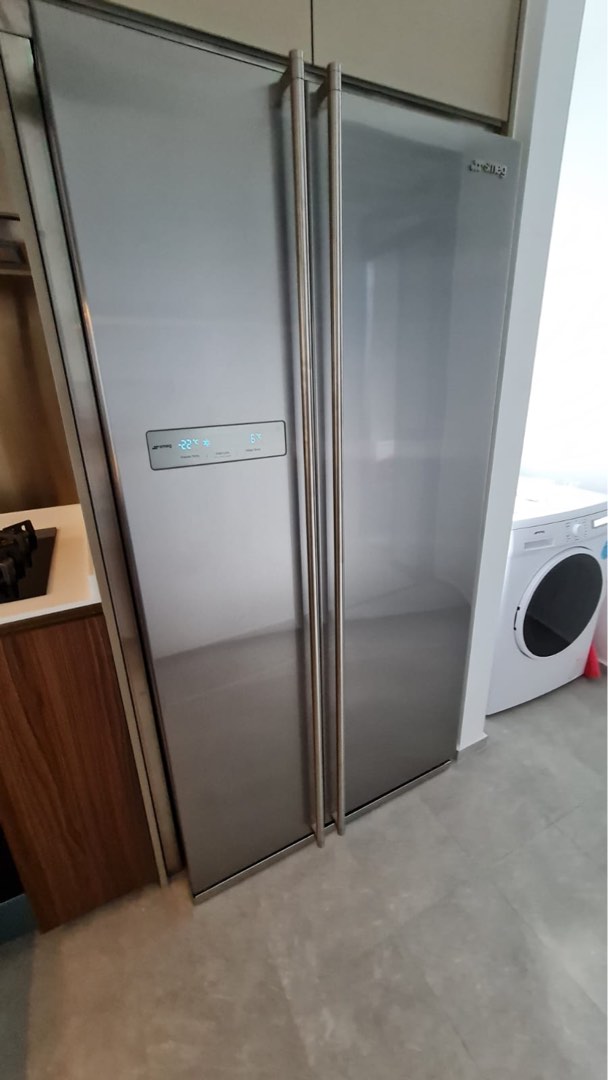 SMEG SBS660X 2door fridge, TV & Home Appliances, Kitchen Appliances ...