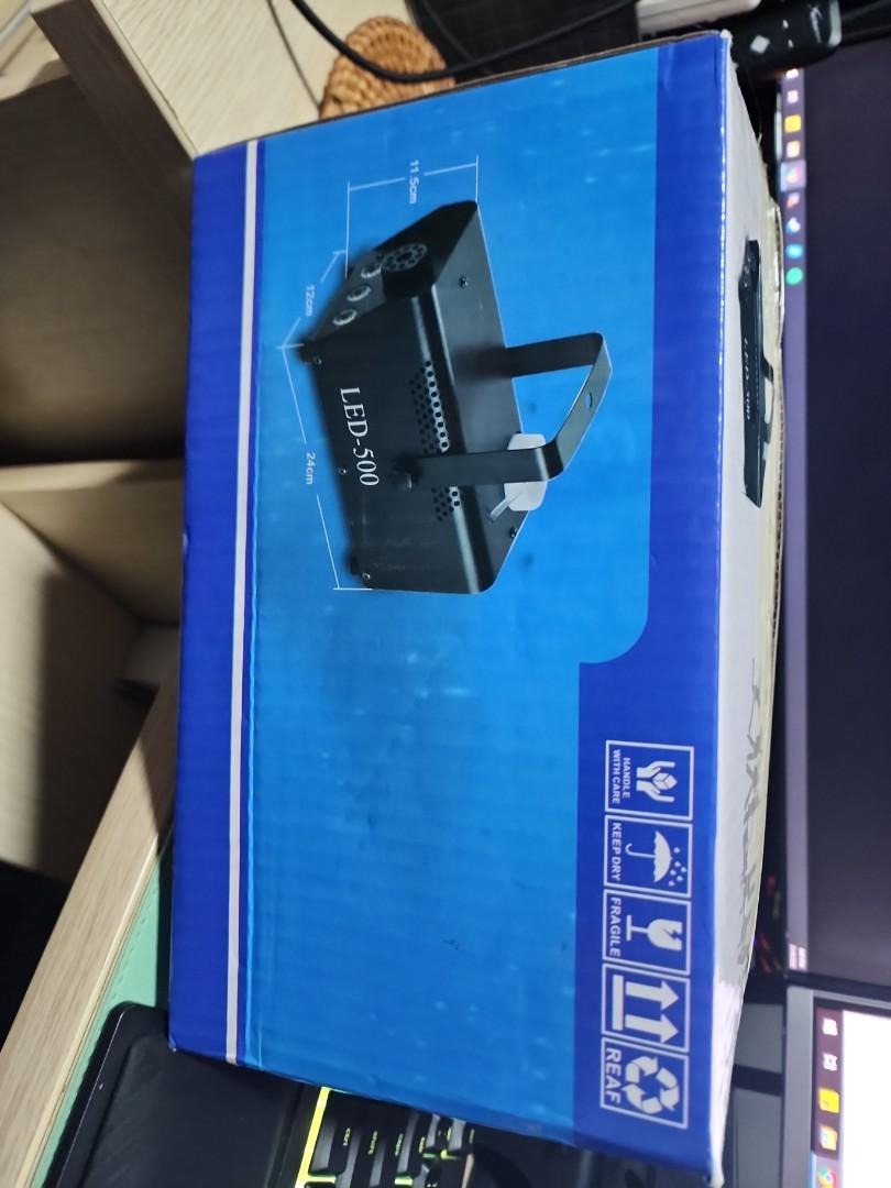 Smoke machine with LED light effect machine, Computers & Tech, Office ...