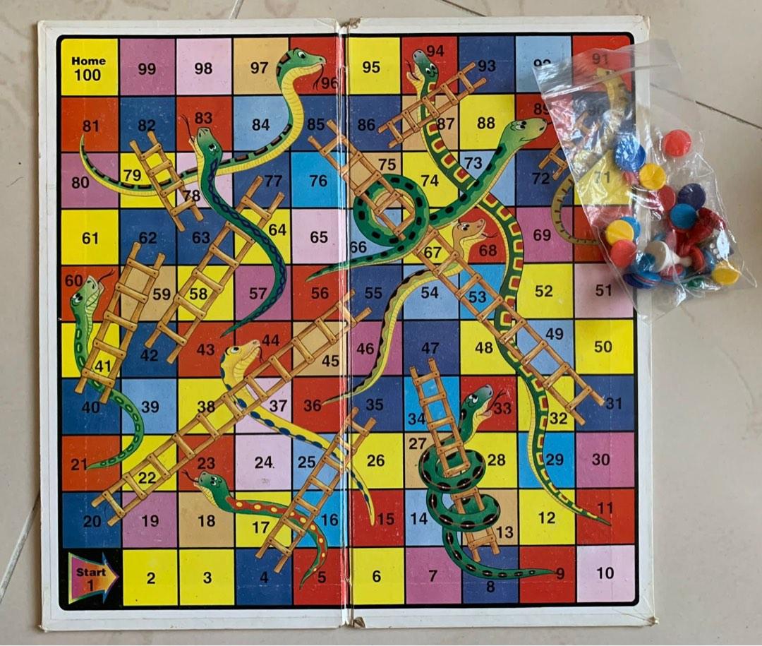 Snakes & Ladder, 興趣及遊戲, 玩具 & 遊戲類 - Carousell
