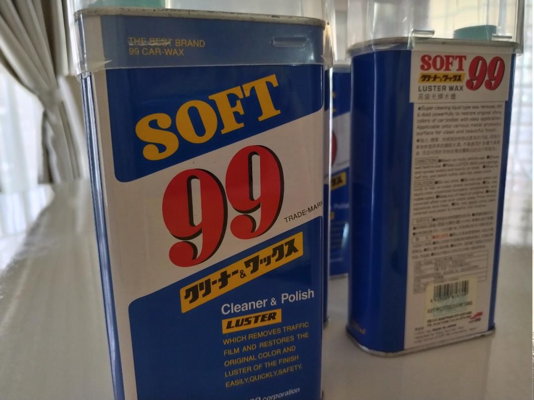 Soft 99 Cleaner Liquid Wax (530ml), Everything Else, Others on Carousell