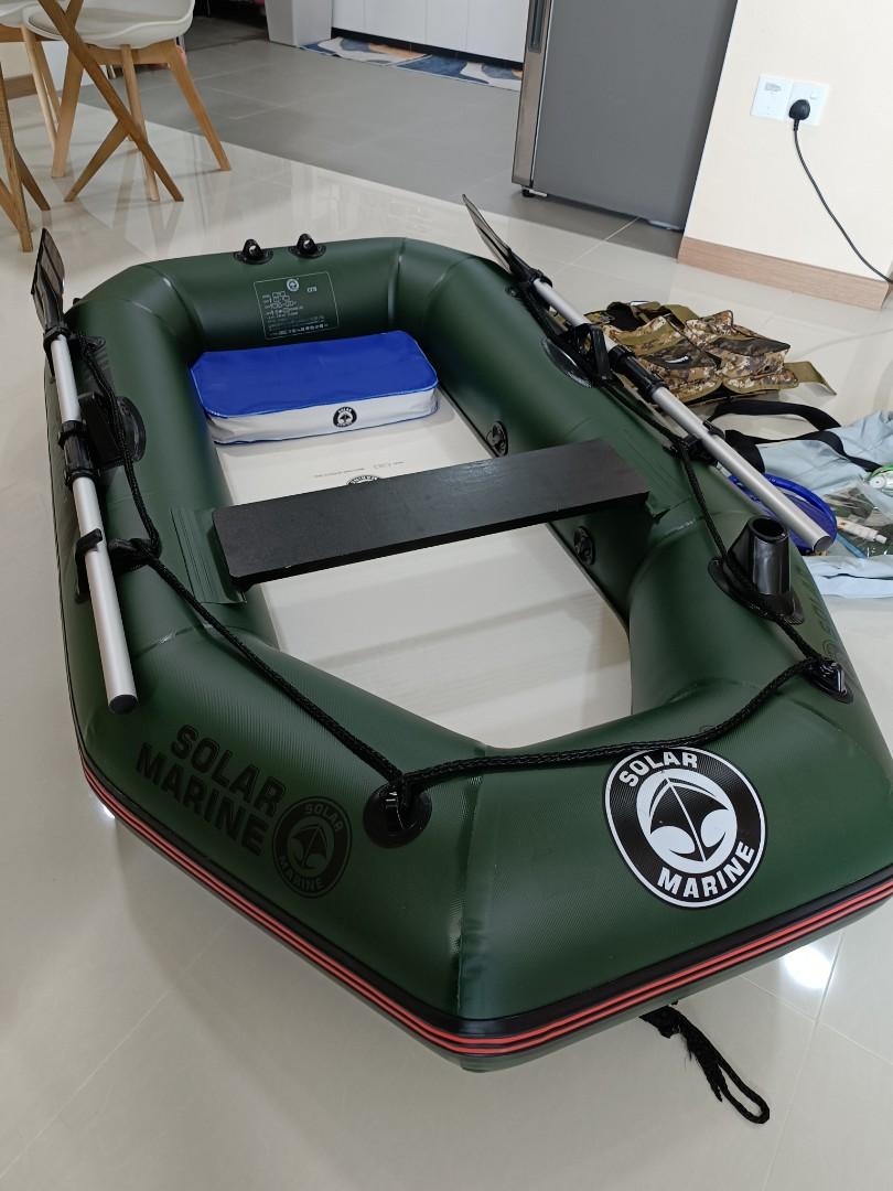 Solar marine 1.75m inflatable boat, Sports Equipment, Fishing on Carousell