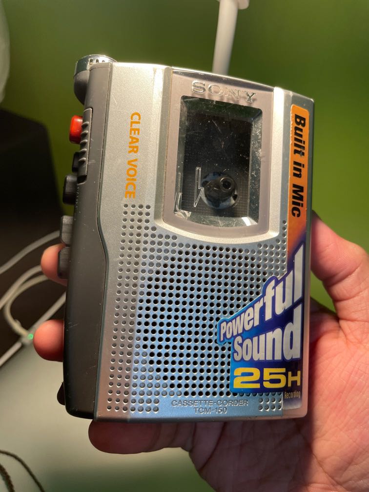 Sony Cassette Player/Recorder TCM-150, Audio, Portable Music Players on ...