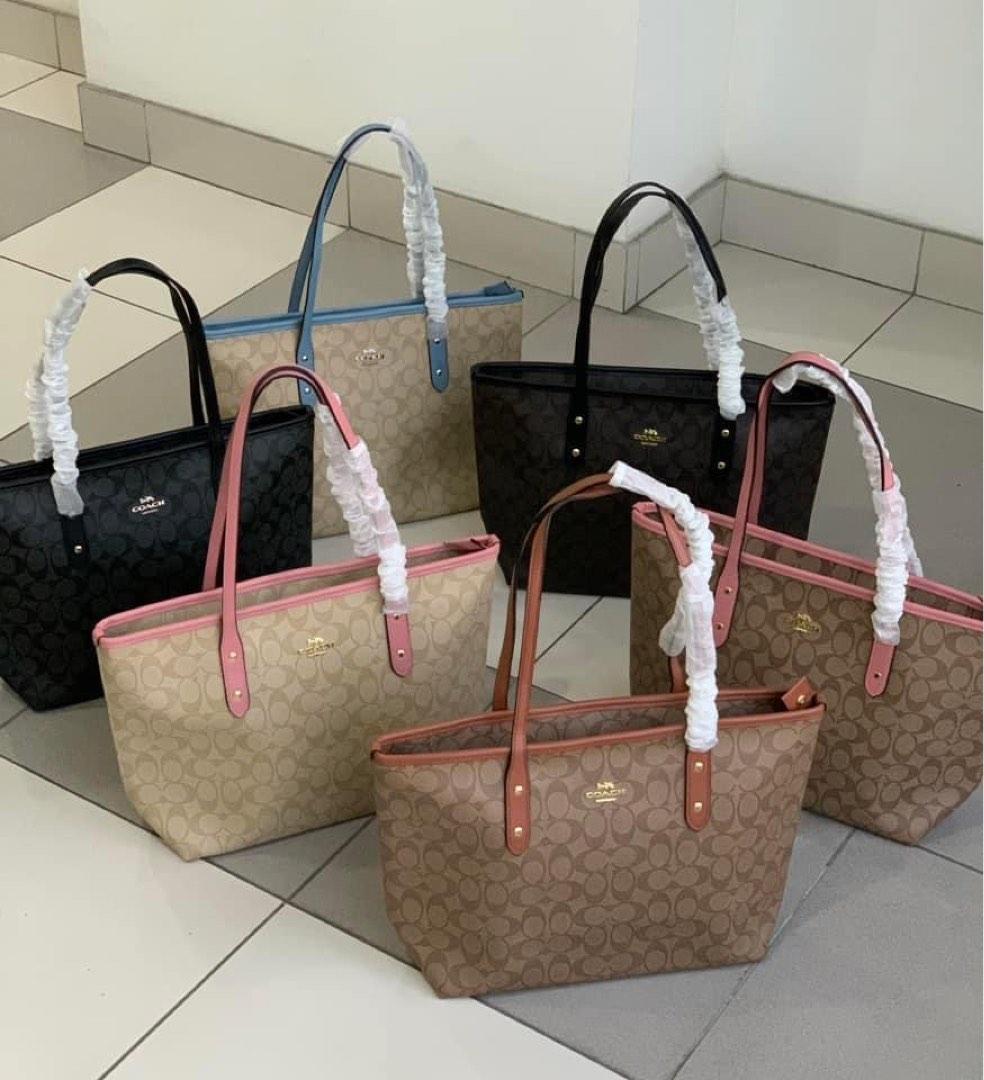 SUPER DUPER SALE! Coach Large tote with zipper, Women's Fashion, Bags ...