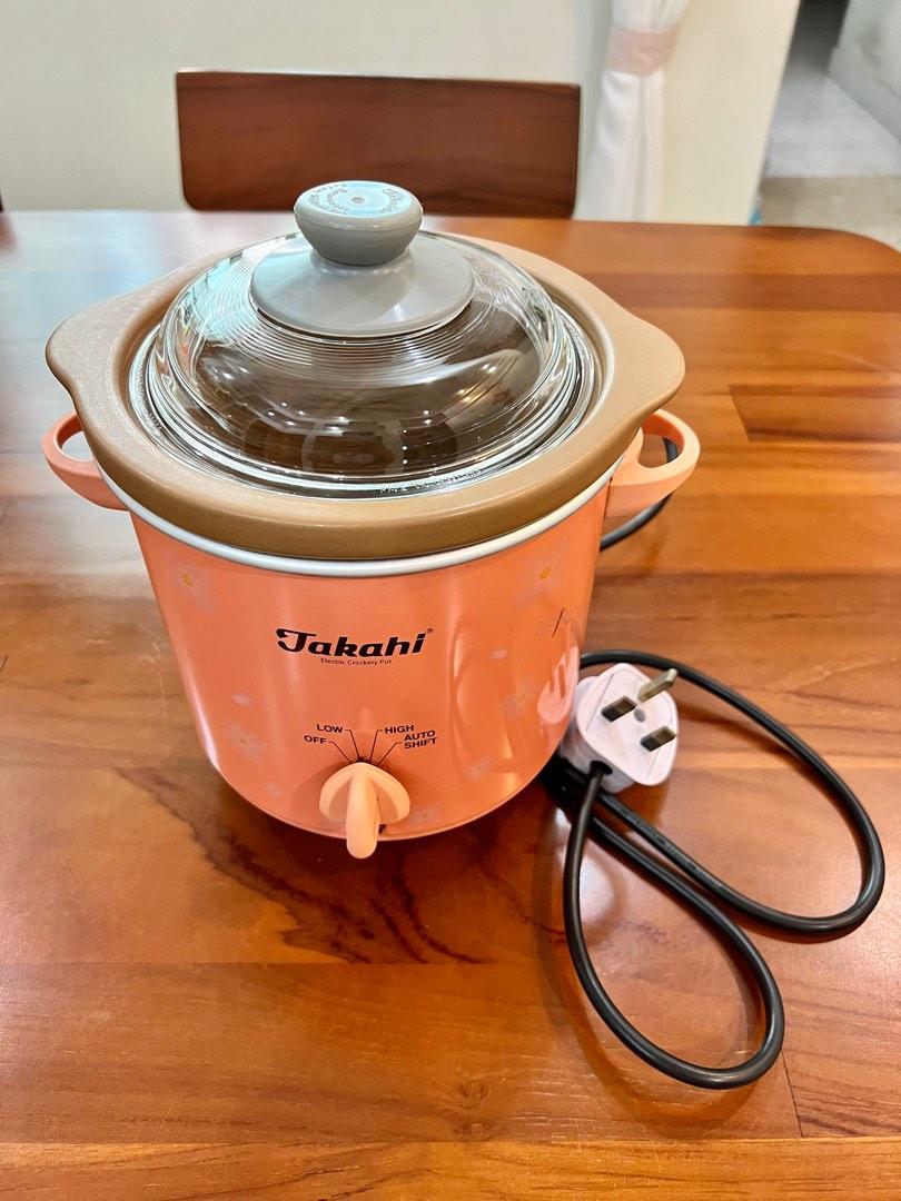 Takahi 1.2L Electric Crockery Pot 3102 HR-WP, TV & Home Appliances ...