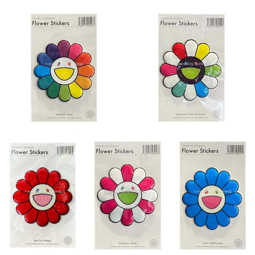 TAKASHI MURAKAMI BUBBLE FLOWER STICKER, Hobbies & Toys, Memorabilia ...