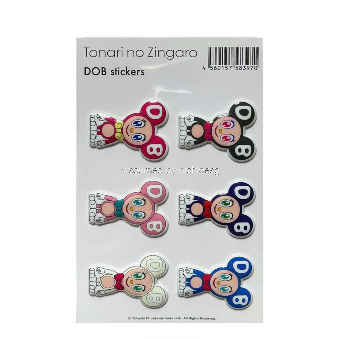 TAKASHI MURAKAMI MR DOB STICKER, Hobbies & Toys, Memorabilia ...