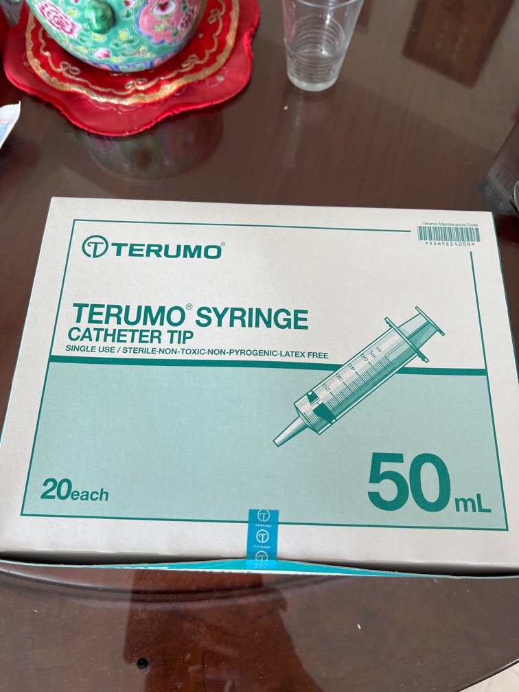 Terumo Syringe Catheter Tip 50ML., Health & Nutrition, Medical Supplies ...